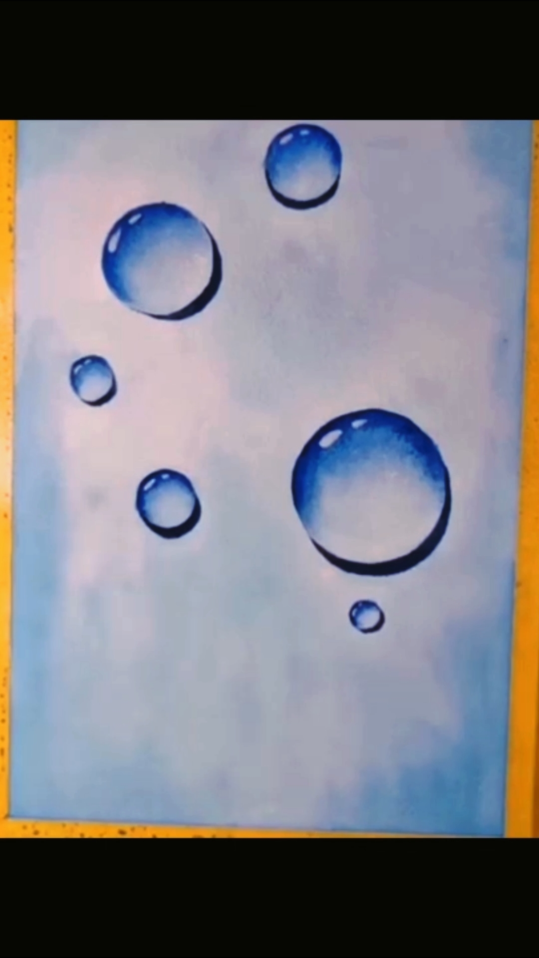 Как нарисовать капли воды как настоящие