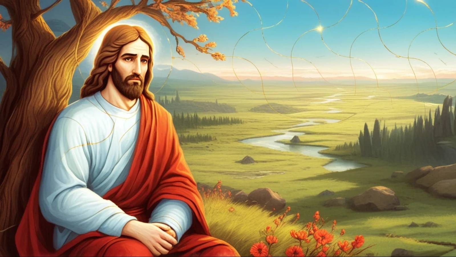 Притчи о жизни. Одинокий Бог. Притча со смыслом.