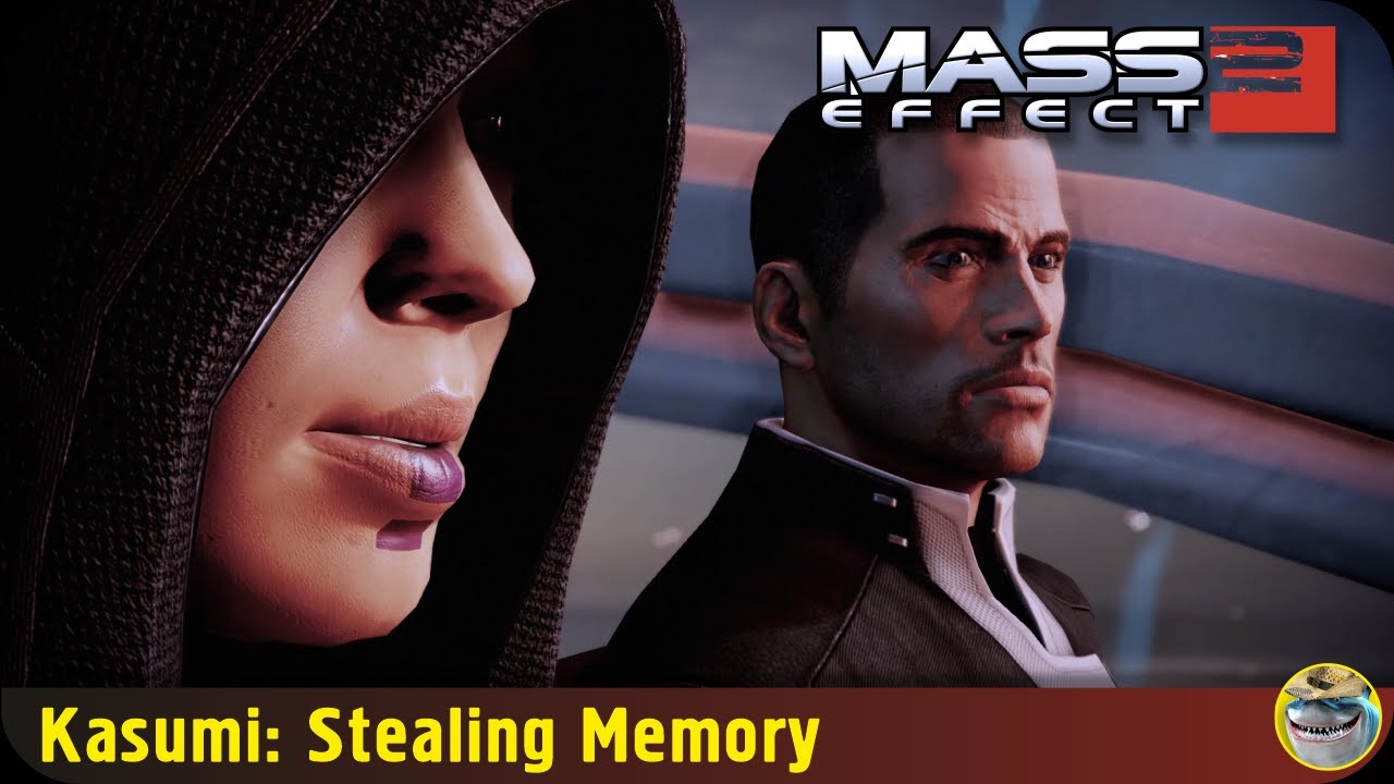 Kasumi to Shepard: looking good! (Stealing Memory)