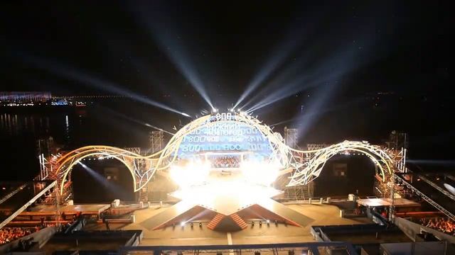 Пиротехника на Начало мероприятия Нижний Новгород - 800 лет.