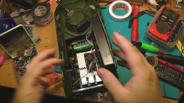 Денди БТР (trailer). Сделал из игрушки суперприставку!)