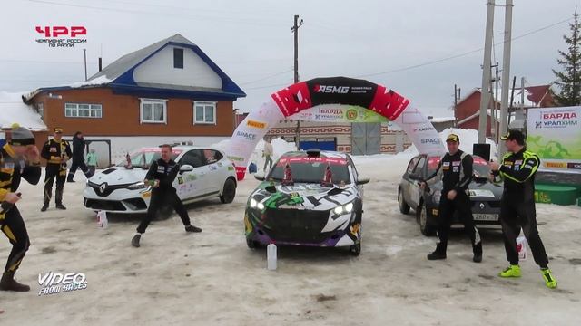 Брызги шампанского. Награждение. Зачёт "R3", 3 этап Чемпионата России по ралли 2024 года.