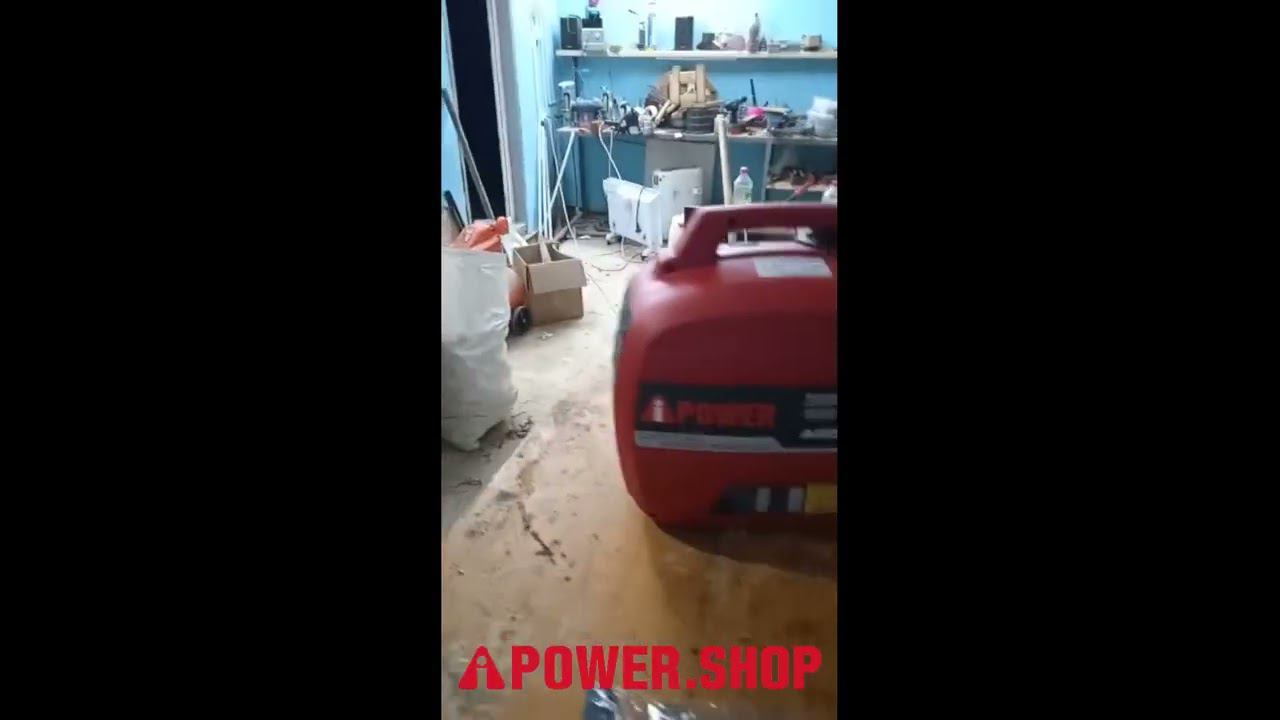 Инверторный бензиновый генератор A-iPower A2000IS (1.6 кВт). Видео от покупателя