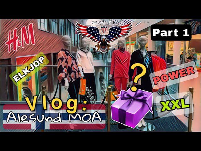 ВЛОГ: ПРОГУЛКА ПО ТЦ МОА В ОЛЕСУНН-НОРВЕГИЯ | ОБЗОРЫ | ЦЕНЫ | ПОДАРКИ часть1