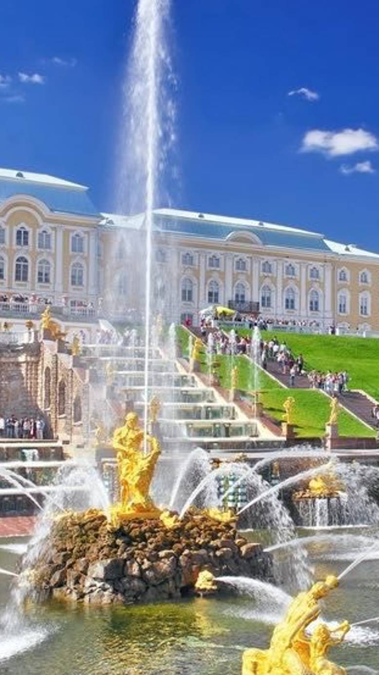 Петергоф, Большой каскад