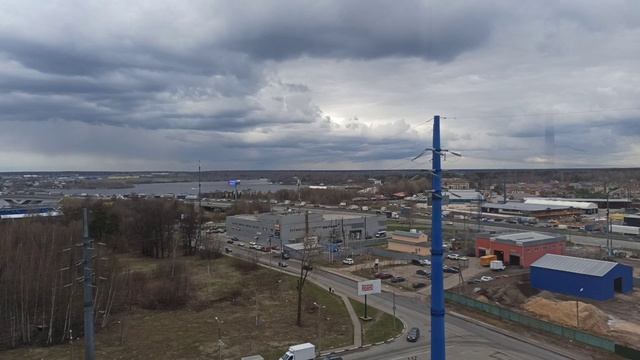Ускоренное воспроизведение видео в 100 раз | Дмитровское шоссе | Город Долгопрудный | 4