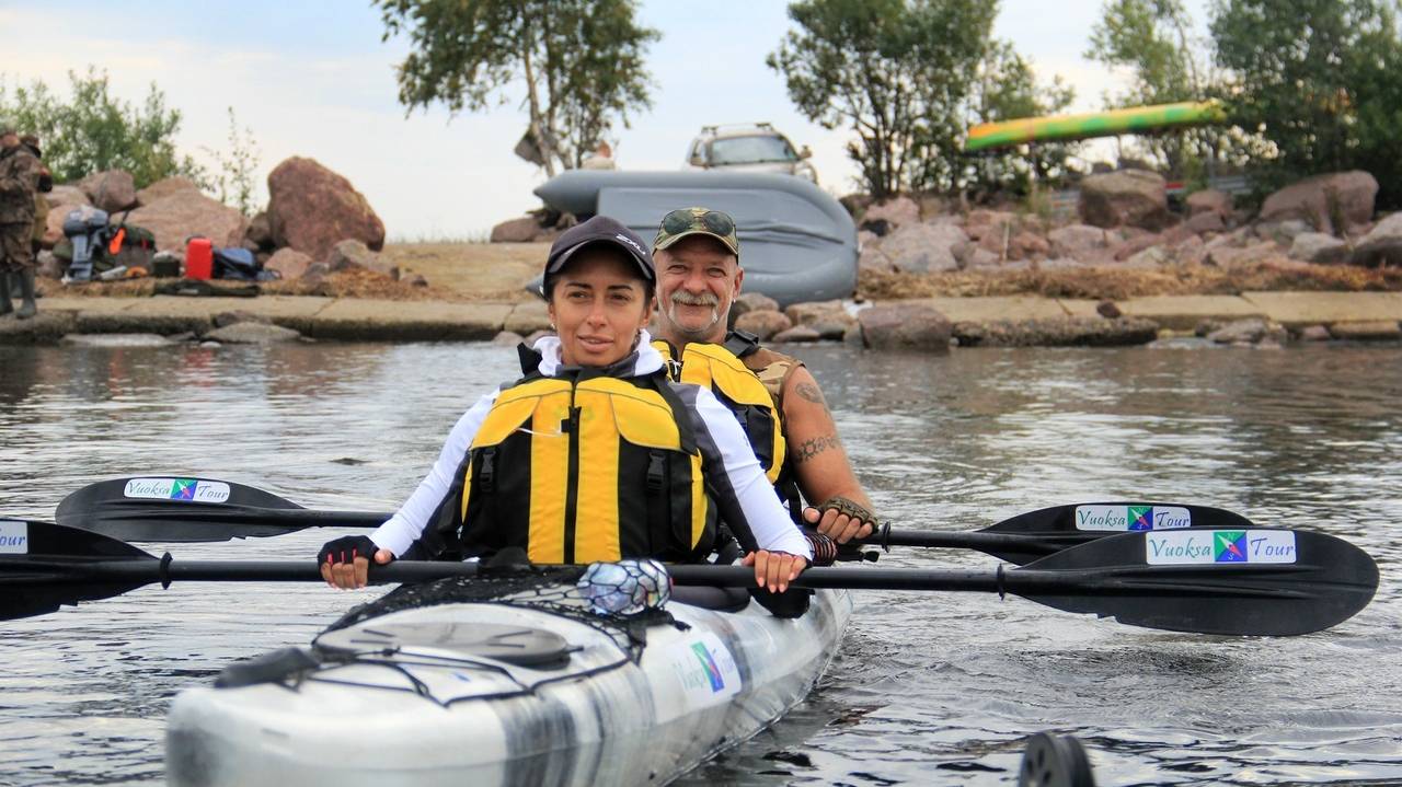 Рекреационный каякинг. Форт Обручев. Сентябрь 2019.