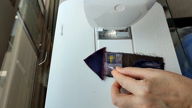 Мои первые домики из кусочков