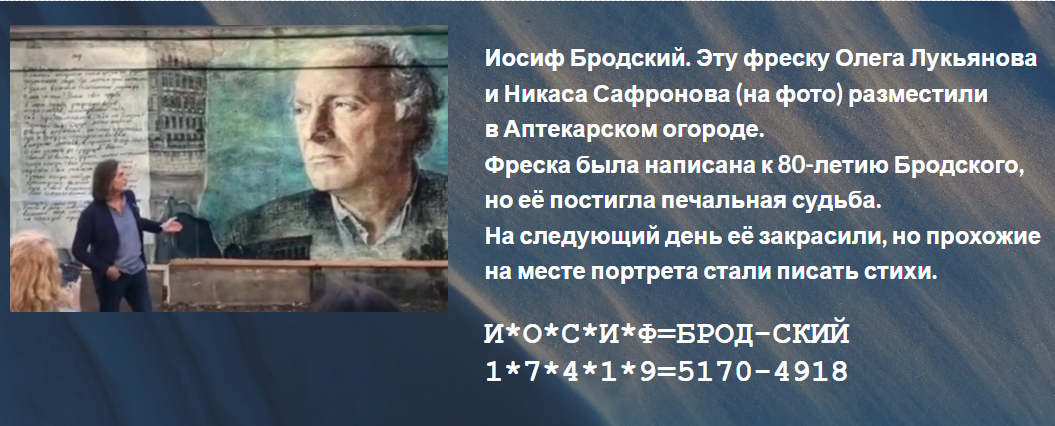 Никас Сафронов. Стрит-арт. Ребусы