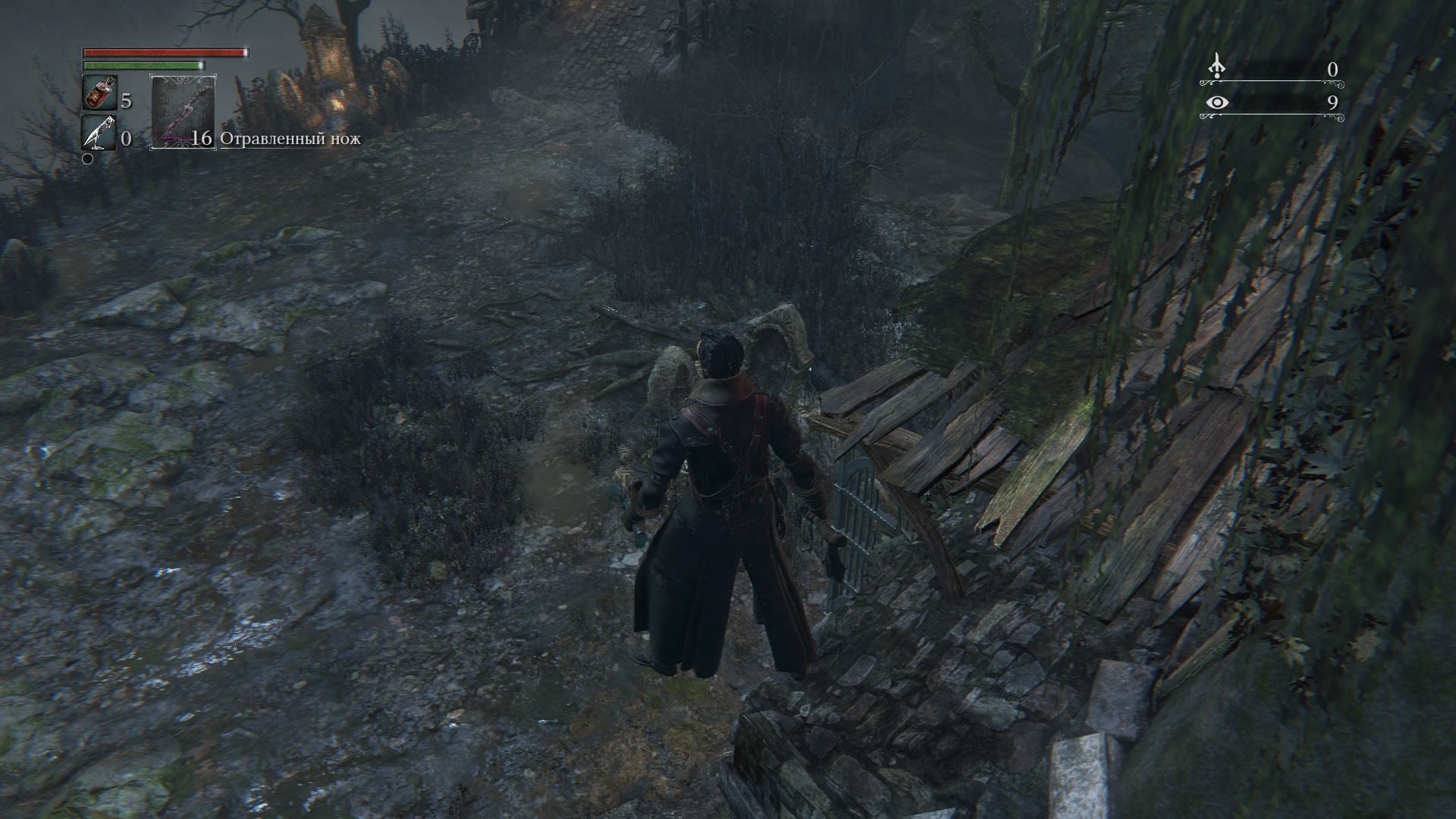 Тройной скип запретного леса (forbidden woods skip) в Bloodborne.mp4