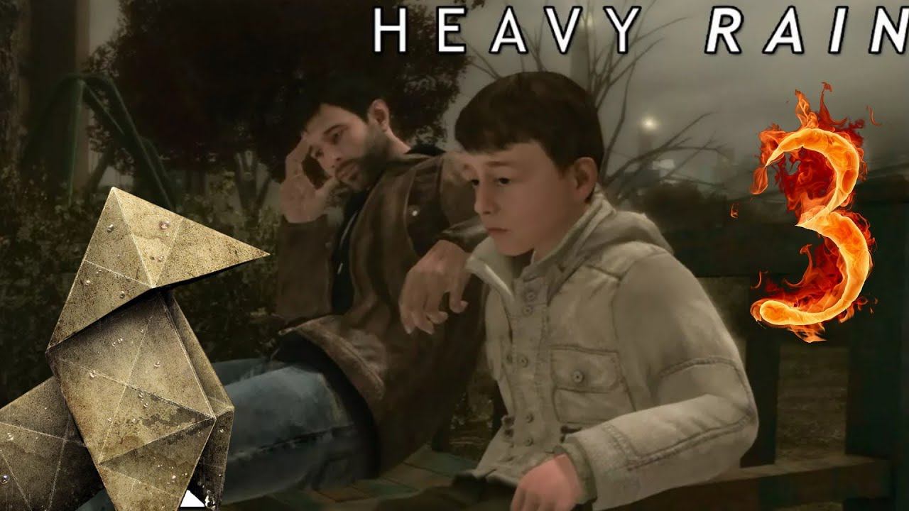 HEAVY RAIN прохождение -3- ПРОСРАЛИ РЕБЁНКА.