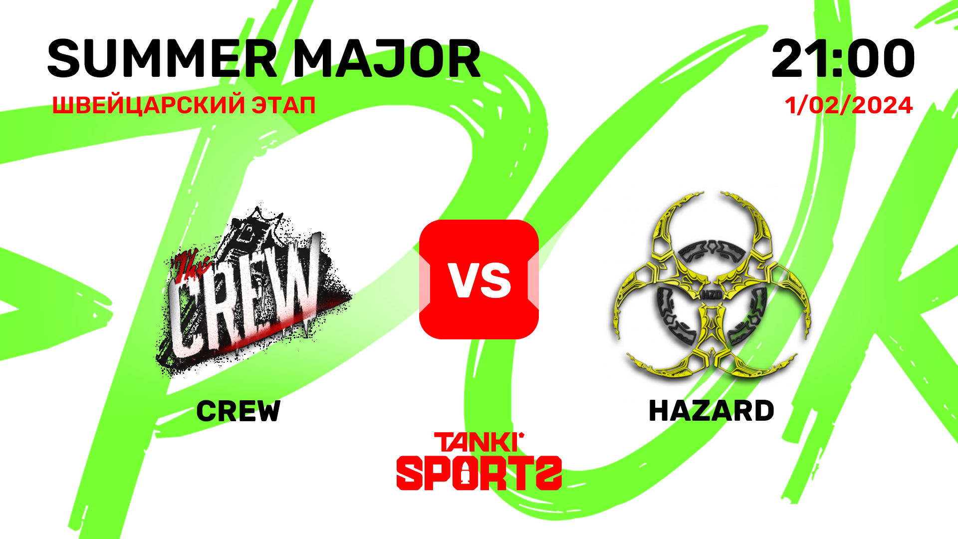CREW vs HAZARD    SUMMER MAJOR 2024   RANKINGS I   01.02.2024