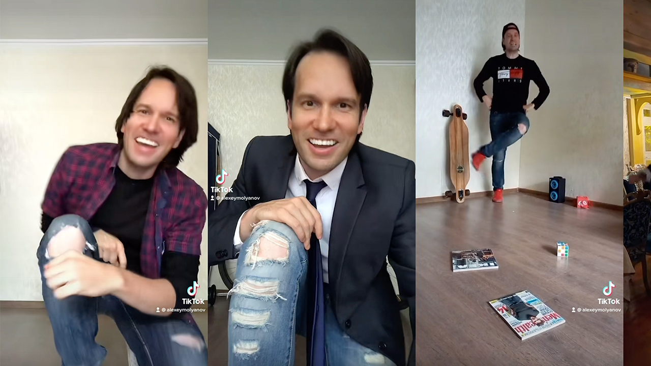 Подборка Лучших видео с Алексеем Моляновым из Tik Tok