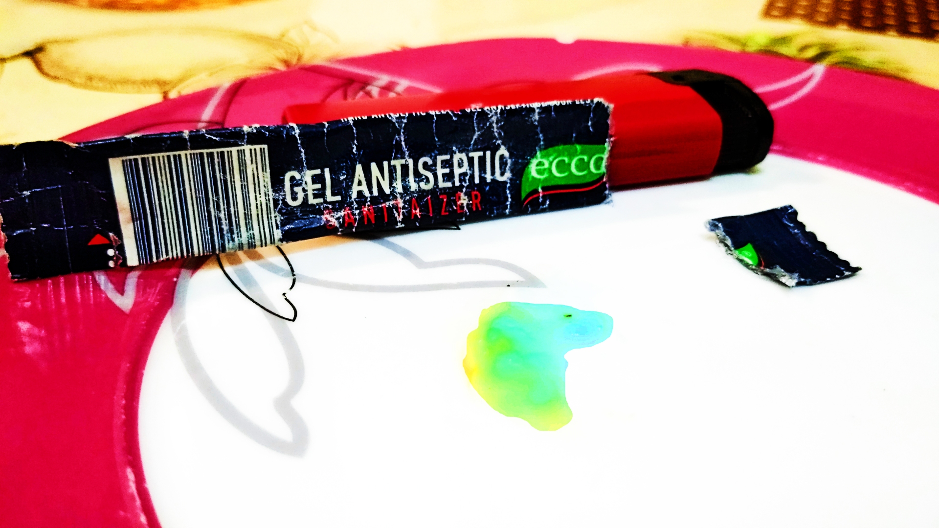 Проверка ЭКСПЕРИМЕНТА с АНТИСЕПТИКОМ ? и БУМАГОЙ ? #shorts