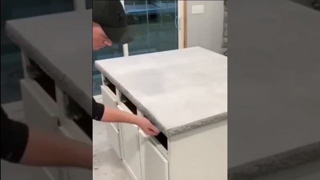 Вот так можно залить красивую столещницу