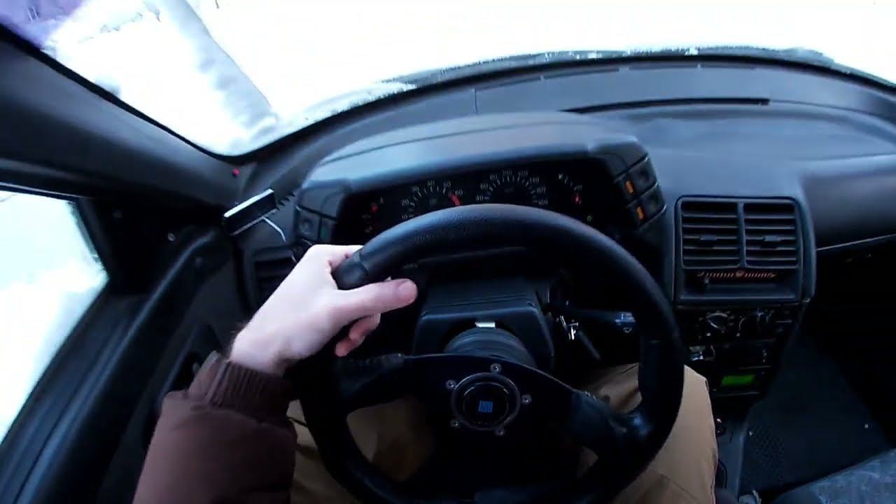 2004 Lada 21108 Premier 1.8MT - POV TEST DRIVE - Drive to the Ural river - Cold weather -21°