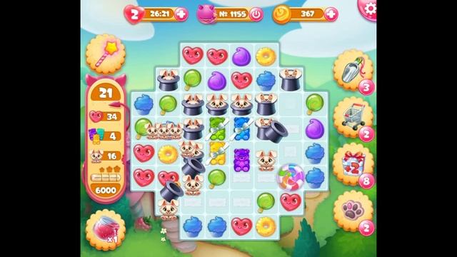 Малиновый джем как пройти сложный 1155 уровень