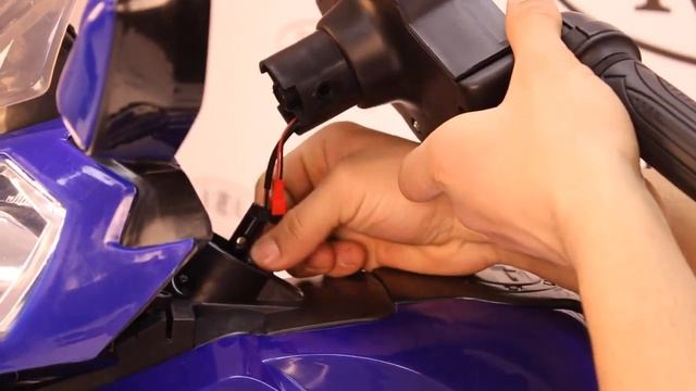 Детский электромотоцикл Е222КХ  (сборка, RiverToys)