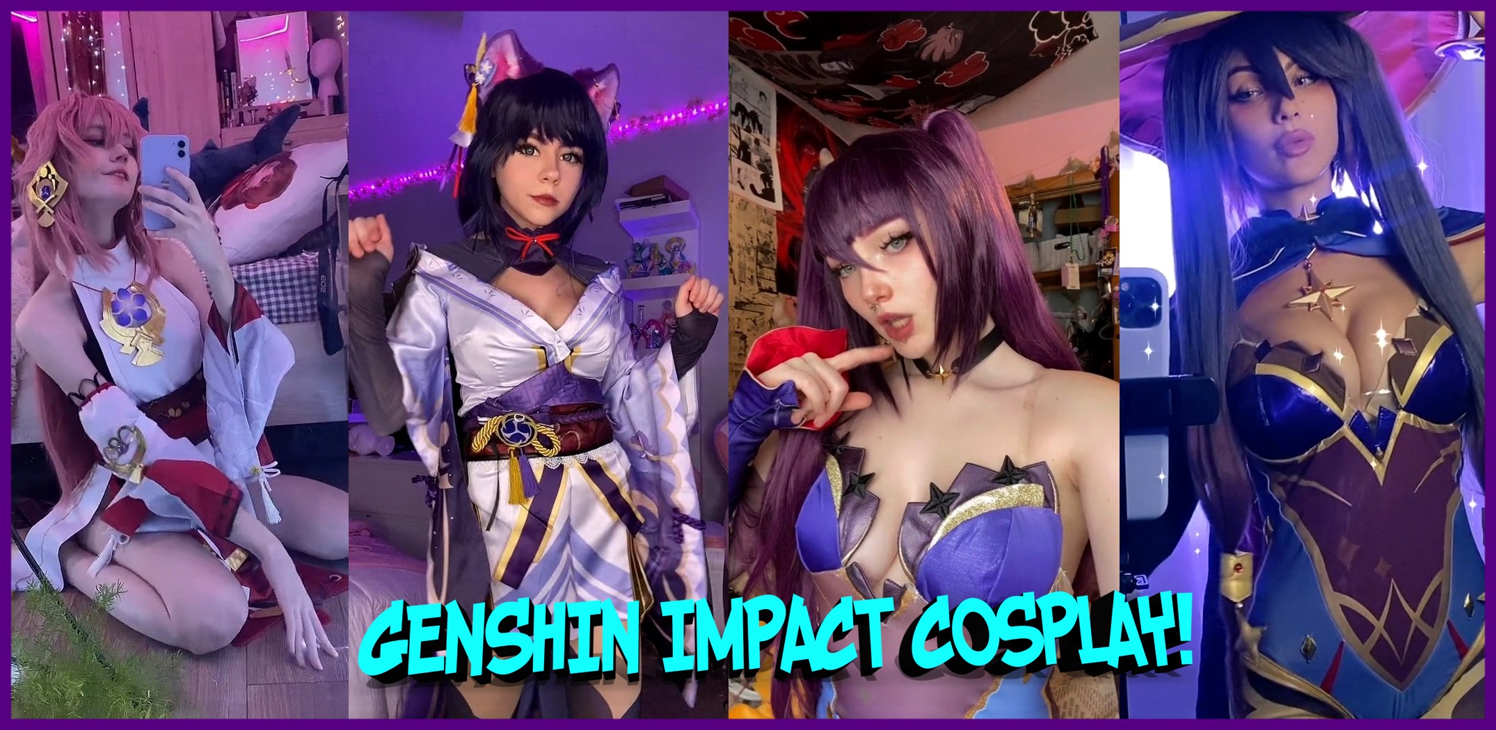Cosplay set Genshin Impact [Косплей подборка по Геншин Импакт]