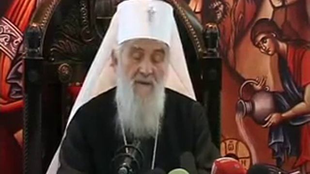 Патријарх Иринеј - МИР БОЖЈИ -- ХРИСТОС СЕ РОДИ! 2011.mp4