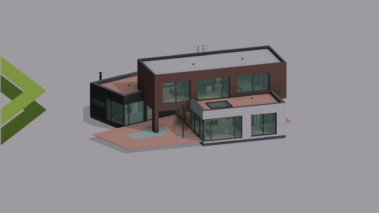 Завершение монолитных работ при строительстве загородного дома 317 м2 с плоской кровлей