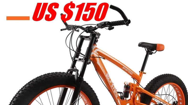 Велосипед, Wolf's Fang, 26 дюймов колесо, 2019