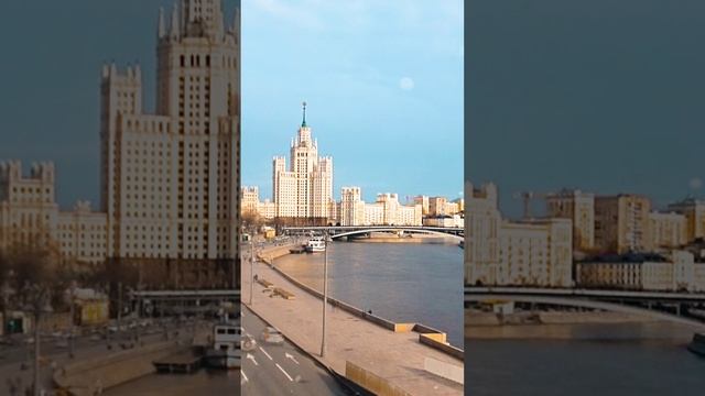 #МЕСТО -  N 55.749503 E 37.62946 - #Москва #Россия #Зарядье #Таймлапс на набережную под музыку.