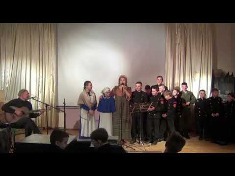 Ирина Леонова и Андрей Кочетков. Фрагмент концерта в Свято-Алексиевской Пустыни 18.01.2021