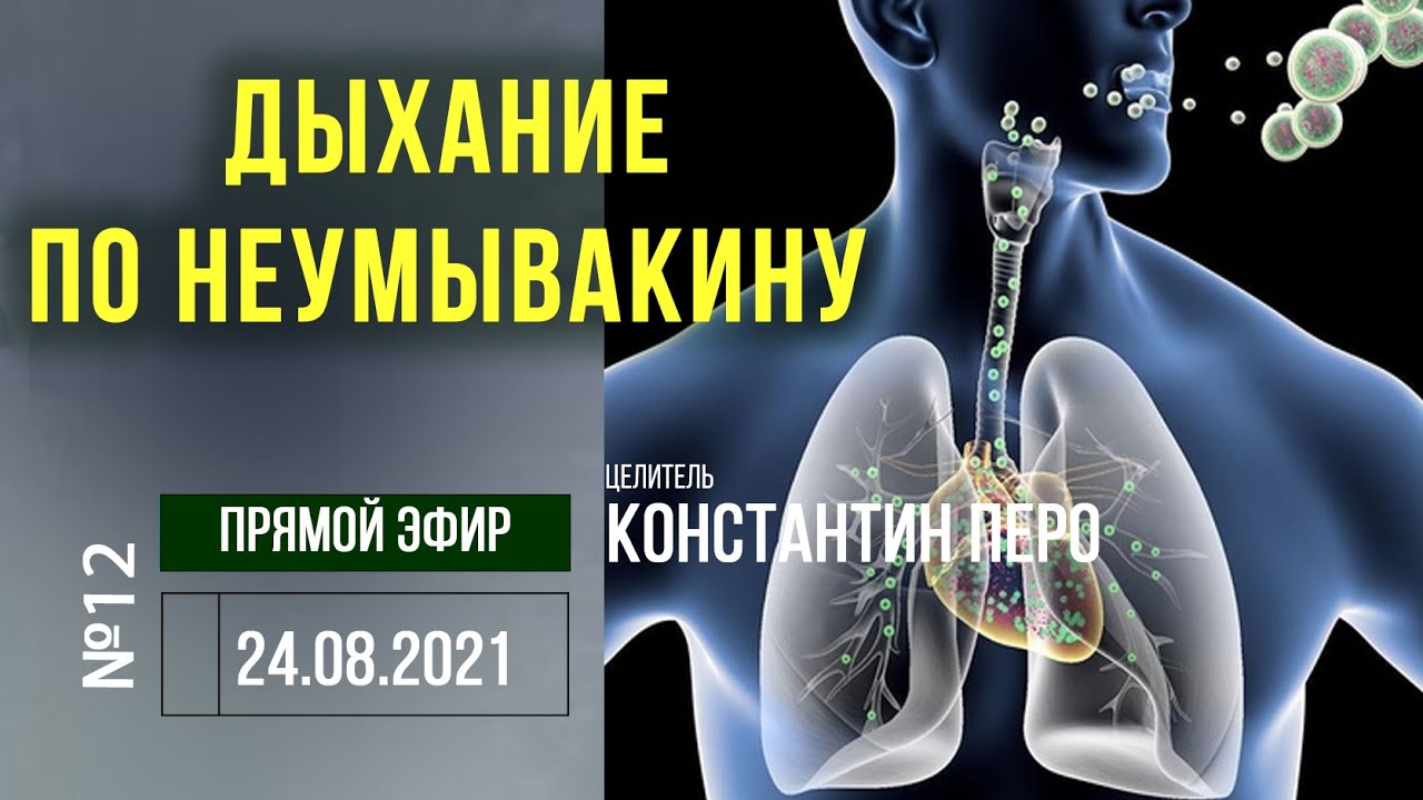 Вебинар Дыхание по методу Неумывакина И.П. #12 Константин Перо. #АкадемияЦелителей.