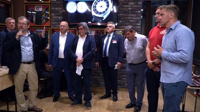 Встреча Бренда Слава с Клубом коллекционеров Часов.
