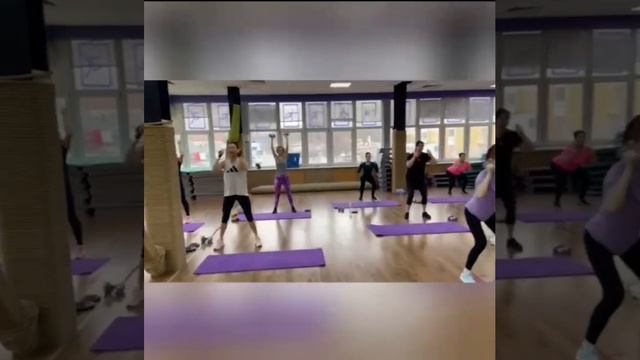 Групповая тренировка. Тренировка на все группы мышц.