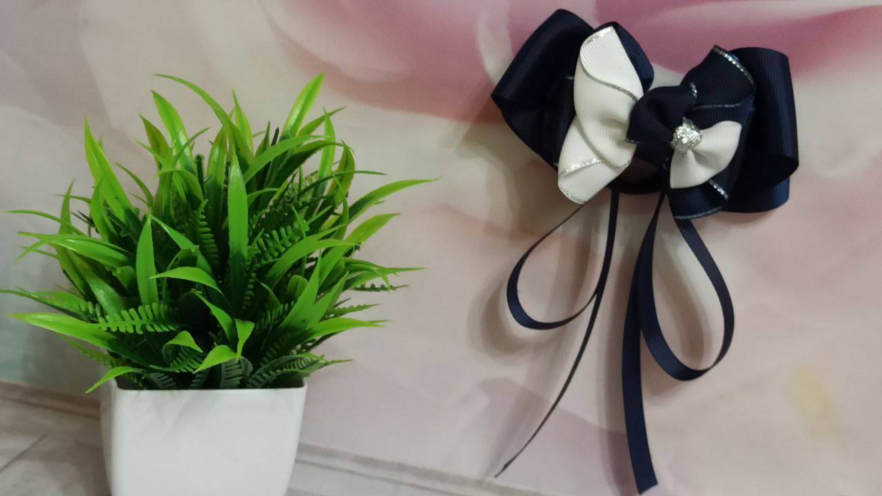 Плетение косичек. Школьный бантик и несложная причёска.