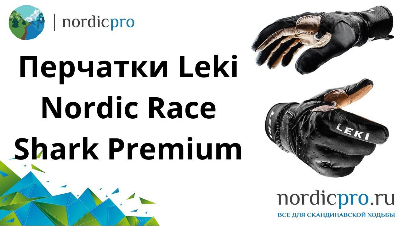 Перчатки Leki Nordic Race Shark Premium