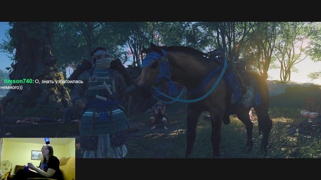 Ghost of Tsushima (Призрак Цусимы), стрим 9 - 2 часть (14.08.2022)