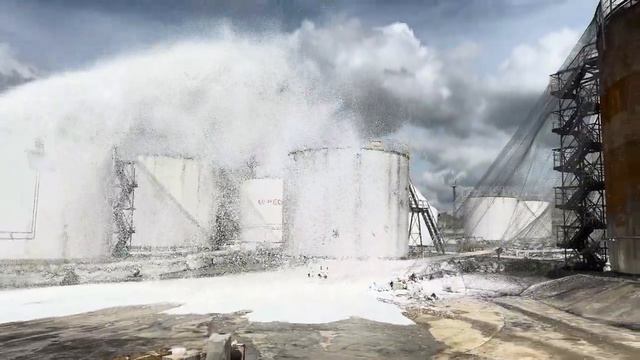 Демонстрационные испытания УКТП «Пурга» 60 мобильная на прицепе и УКТП «Пурга» 30 мобильная