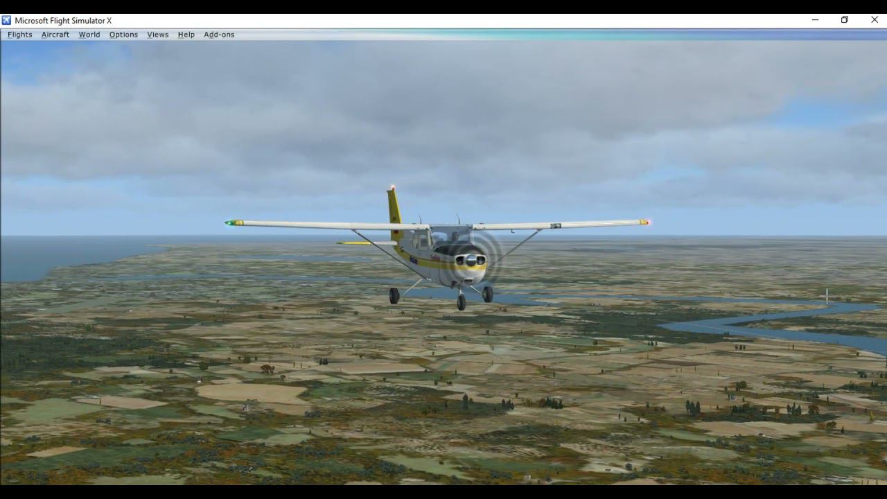 [FSX] Полёт  Ventspils(EVVA) -- liepāja(EVLA)