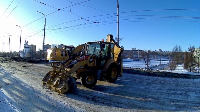 г.Орёл - 07.02.2021г.- Реконструкция моста (Самопал)