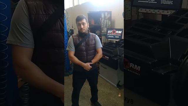 Санкт-Петербург. Отзыв на балансировочный станок СТОРМ Proxy 8 от СТО Л-Авто