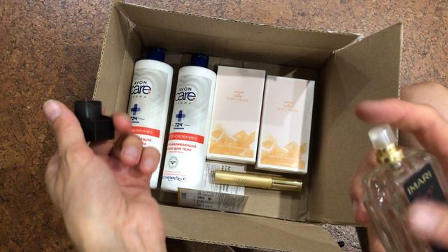 16-08-2024 распаковка заказа Avon каталог АВГУСТ 2024 коробка 1.