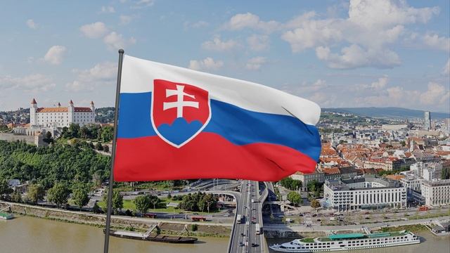 Флаг Словакии