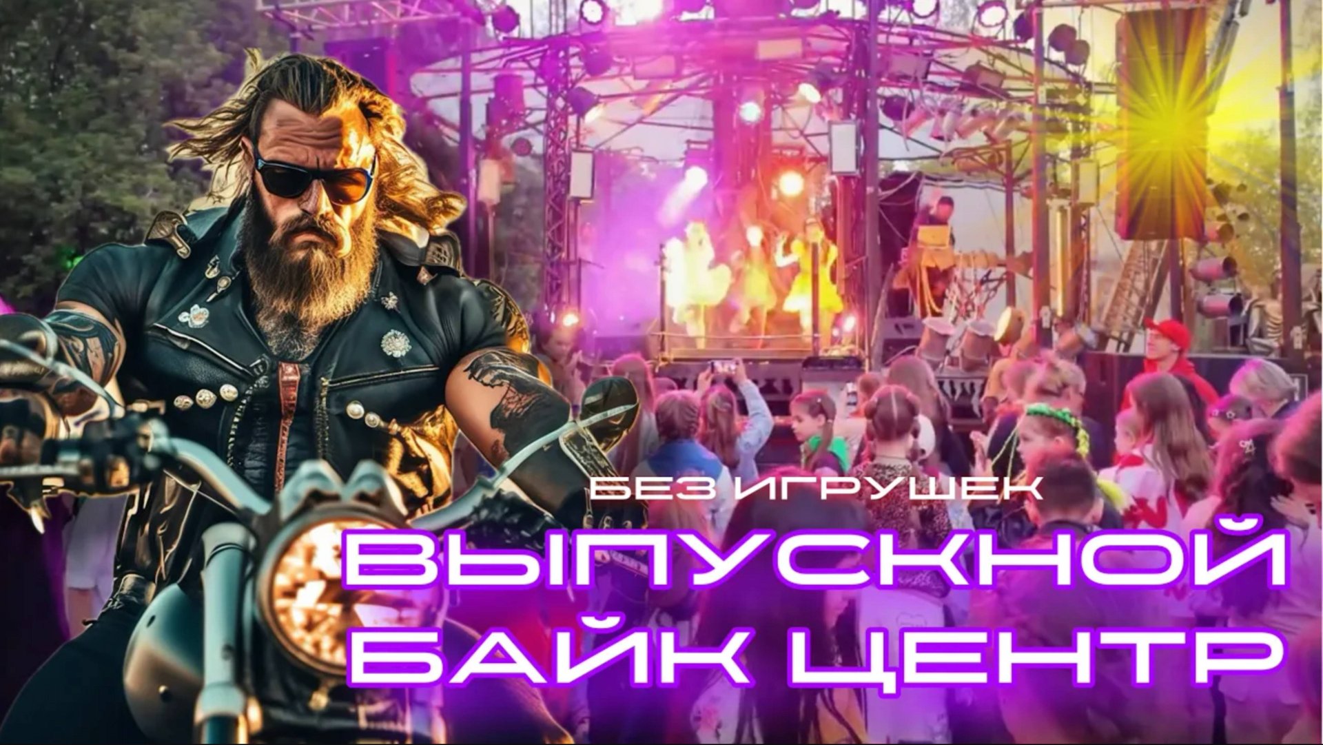 ВЫПУСКНОЙ в Байк-центре. Live "Мама я стала взрослее" группа Без игрушек