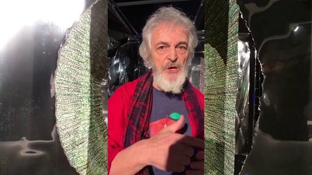 Валера и Наташа Черкашины. Инсталляция "Мерцающие воспоминания",  2020