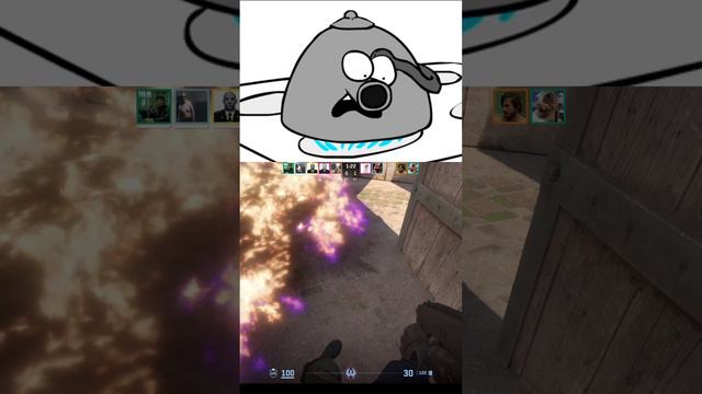 Жаркая ситуация в  #cs2 #csgo #memes