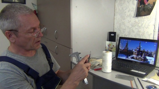 Мочалка челноком (часть 1)