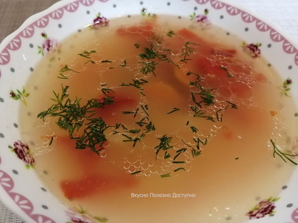 Рисовый суп на курином бульоне. Вкусно и быстро готовить. Простой рецепт