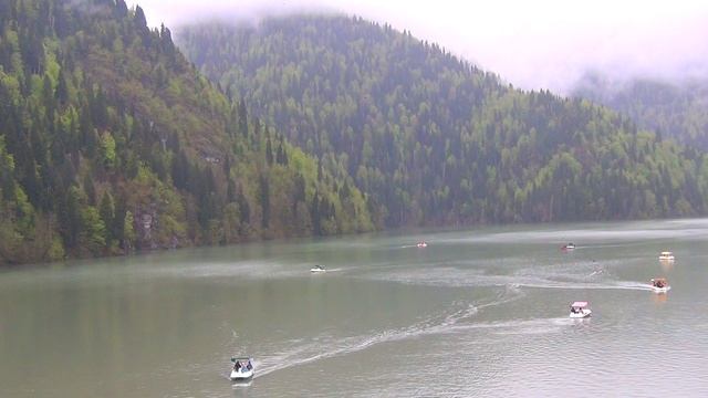 Путешествие на озеро Рица. Абхазия. Музыка Вадим Манцев (NikaDim).