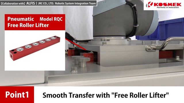 Мобильная коллаборативная робототехническая система  с ALFIS  JRC CO., LTD. 【KOSMEK】.mp4