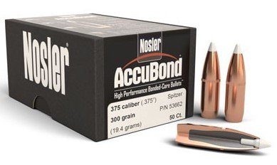 Nosler Accubond .375 300gr/19,4грамм BC-0,485