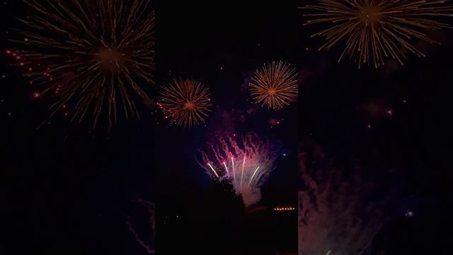 Свадебное пиротехническое шоу с огнепадом и профессиональным фейерверком. "Пиробум".