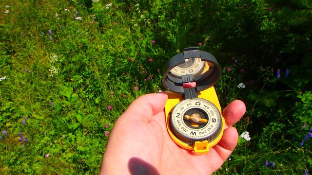 Компас. Просто и наглядно, азимут